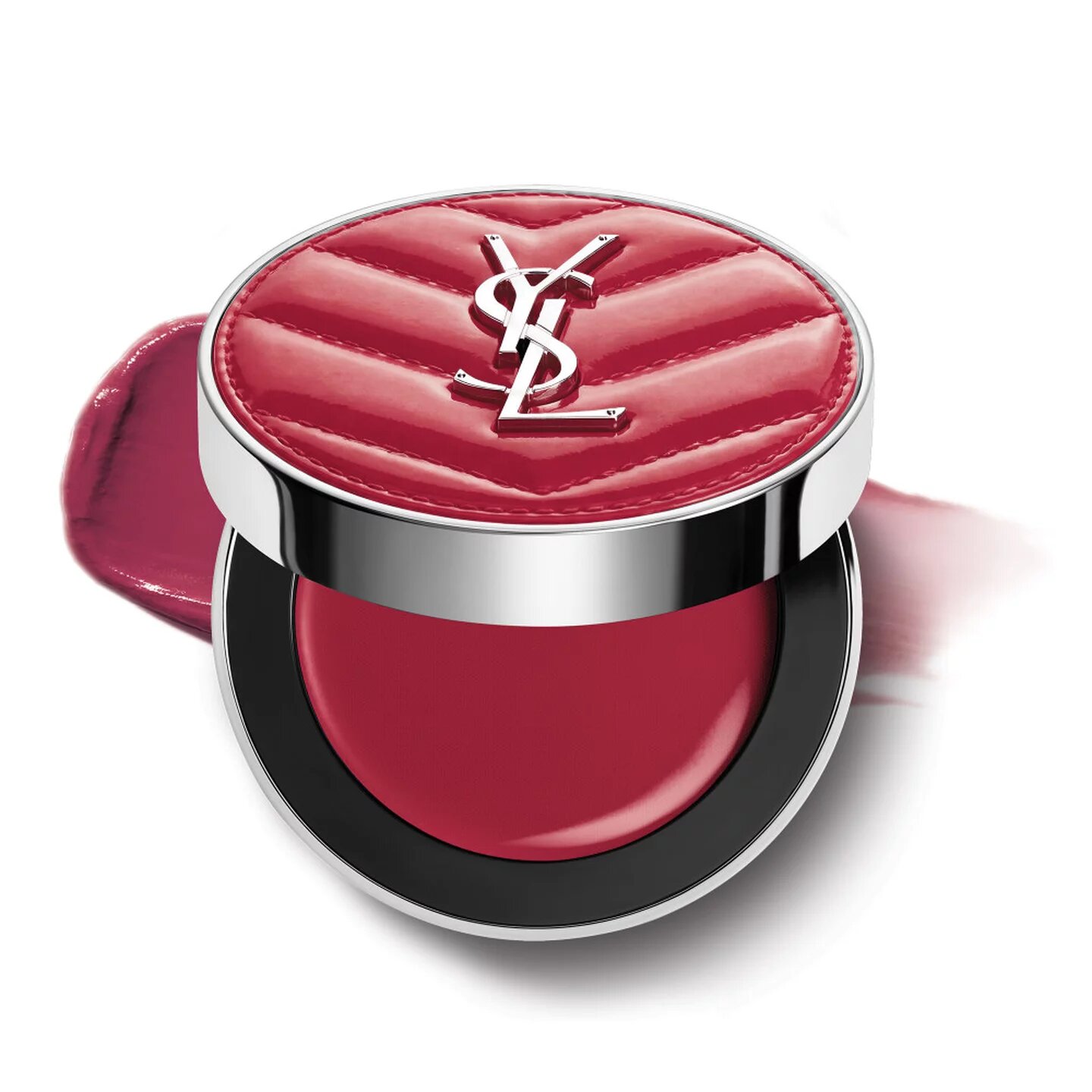 Увлажняющие кремовые румяна YSL Make Me Blush Hydrating Cream Blush. 4,5 г.| стильный футляр-кушон| 86 Raspberry Glaze.