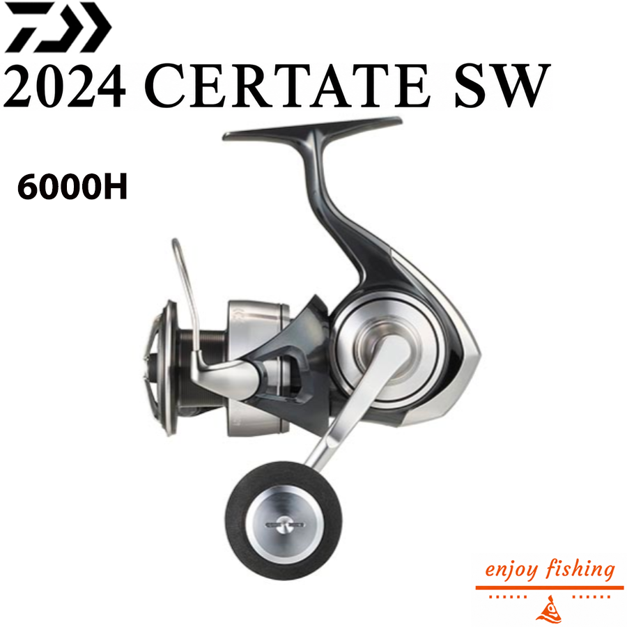 DAIWA 2024 CERTATE SW 6000H Спиннинговая катушка рыболовная безынерционная для спиннинга, Япония