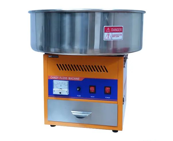 Аппарат для производства сахарной ваты Hurakan hkn-c1. чаша 52 см. от 2,8до3 кг/ч. 0.98 кВт 220В