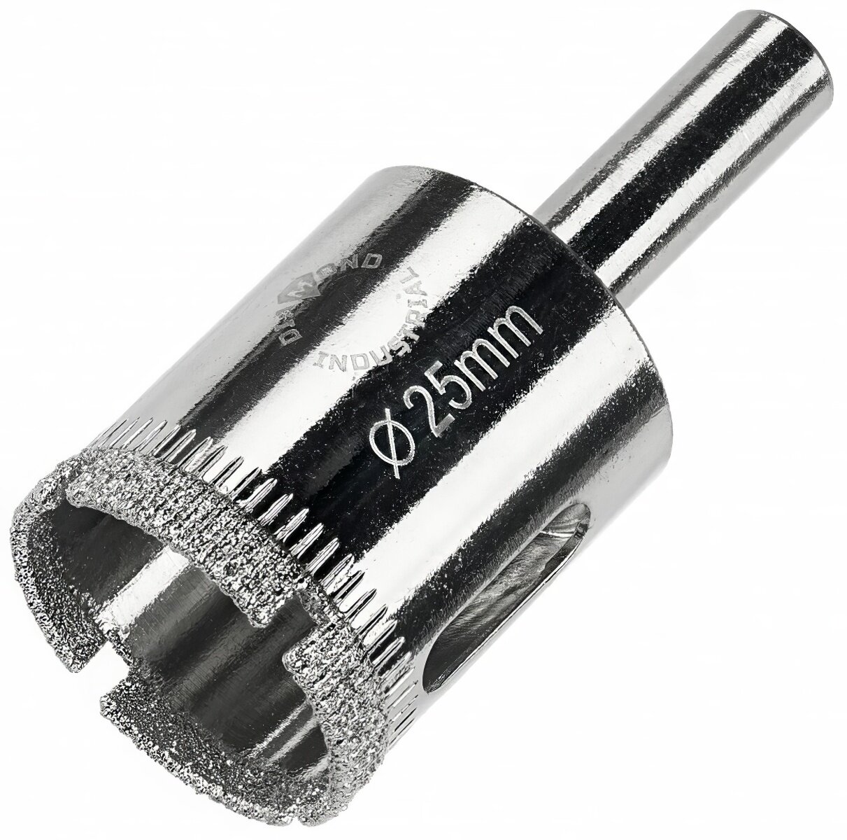 Коронка алмазная Diamond Industrial (DIDCBC025) по стеклу и керамике d25 мм