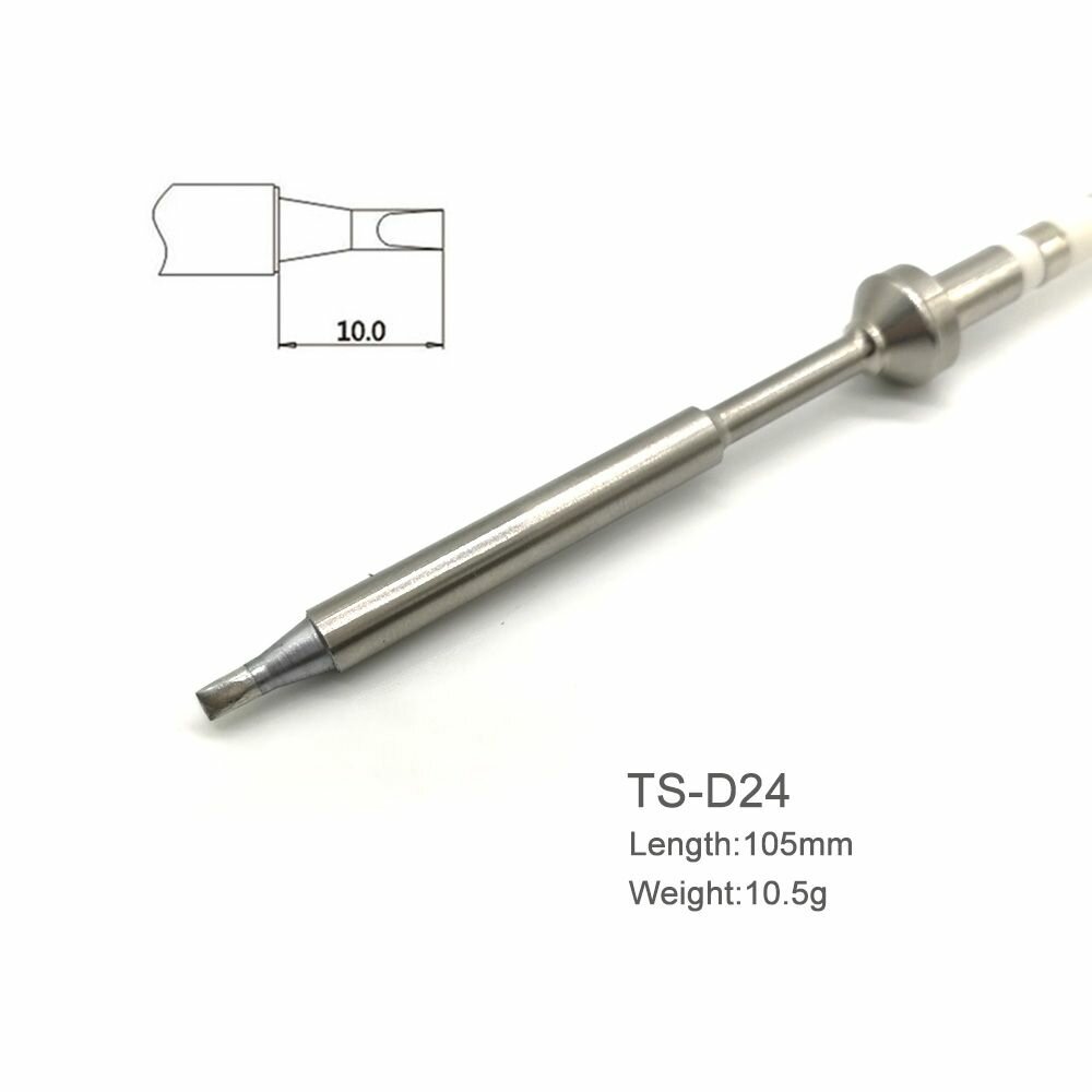 Паяльник Сменное жало TS-D24 для паяльника TS100/TS101Сменное жало