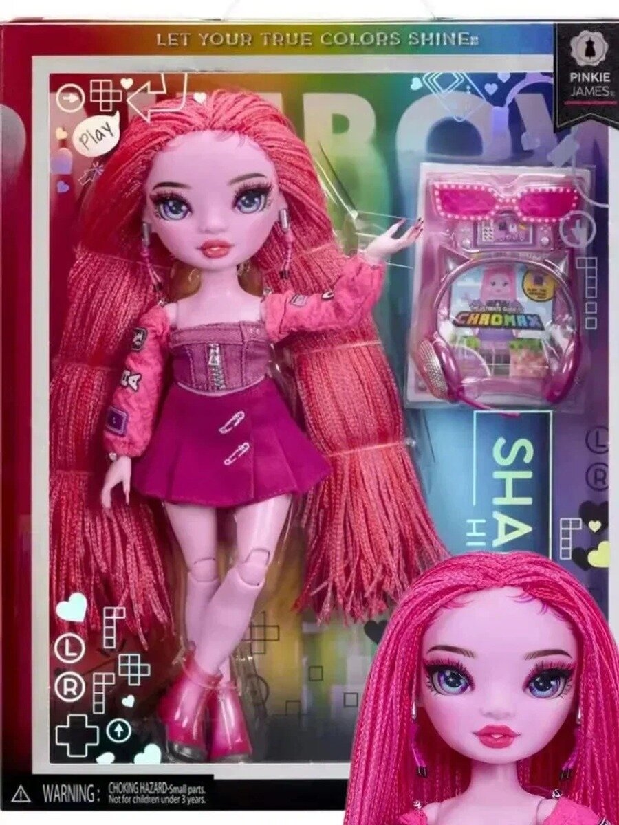 Рейнбоу Хай Кукла Shadow Пинки Джеймс Pinkie James 28 см RAINBOW HIGH