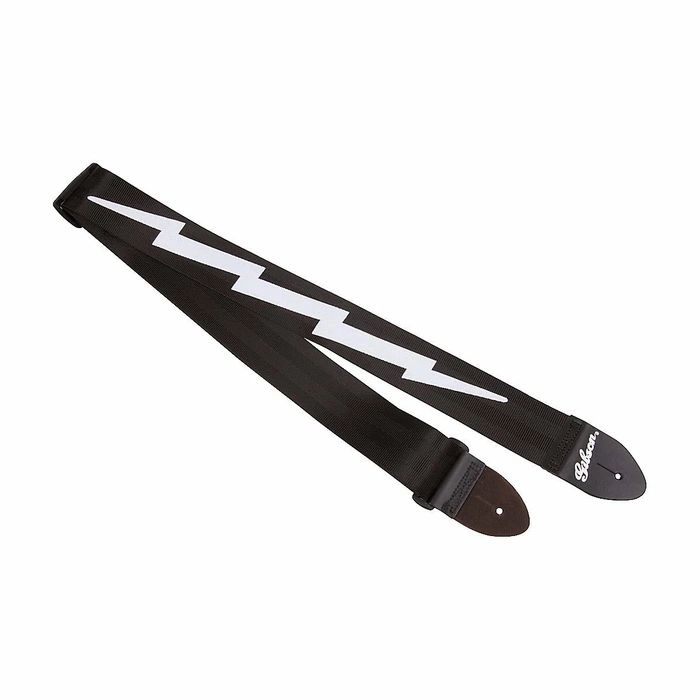 Fender Nylon Lightning Bolt Strap Black Ремень для гитары
