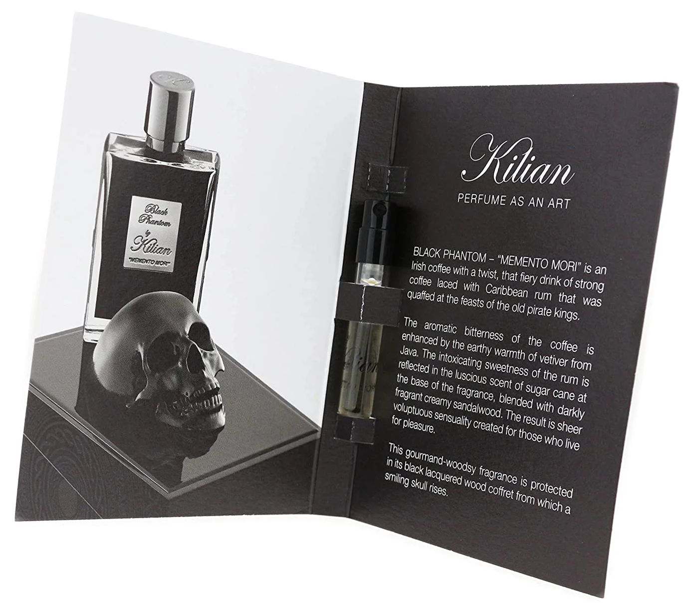 Парфюмерная вода Kilian Black Phantom 1.5 пробник / Сэмпл аромата Килиан Блэк Фантом / Миниатюра парфюма