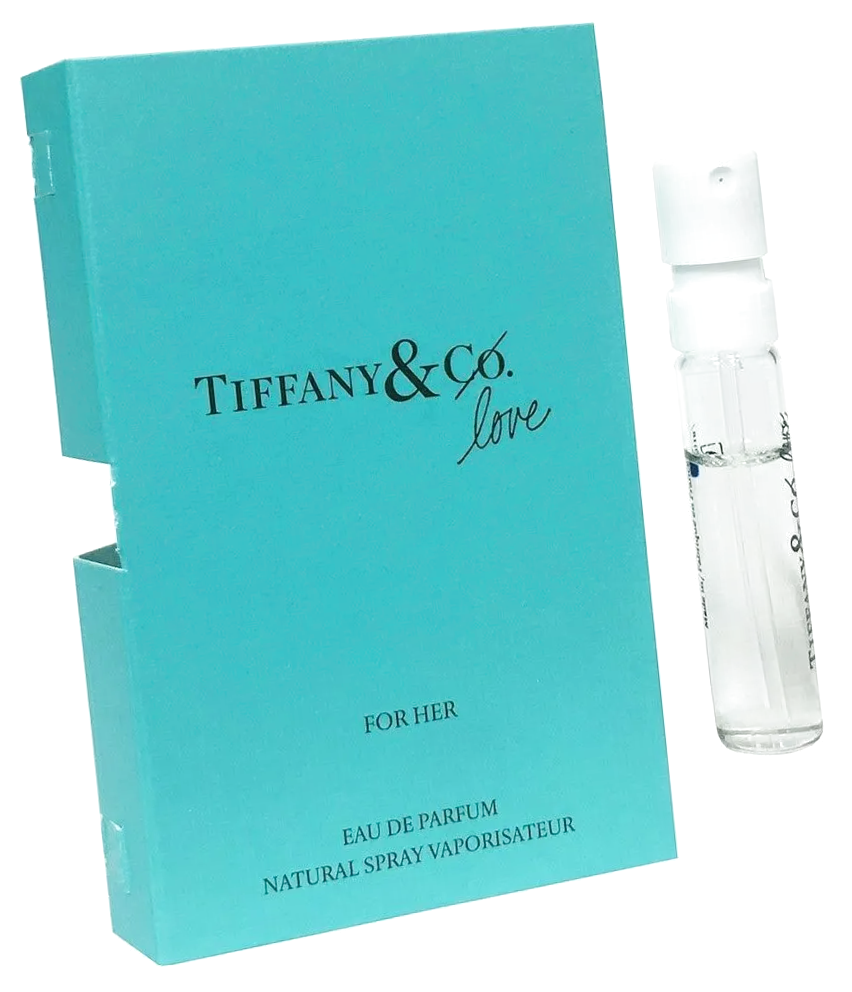 Парфюмерная вода Tiffany Love For Her пробник 1.2 / Тиффани Лав Фор Хёр миниатюра / Стойкий и яркий аромат