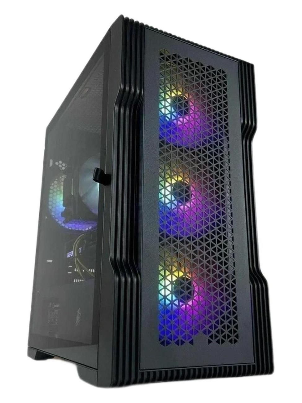 Системный блок игровой KWIK Cyber Storm kl185-A черный титан