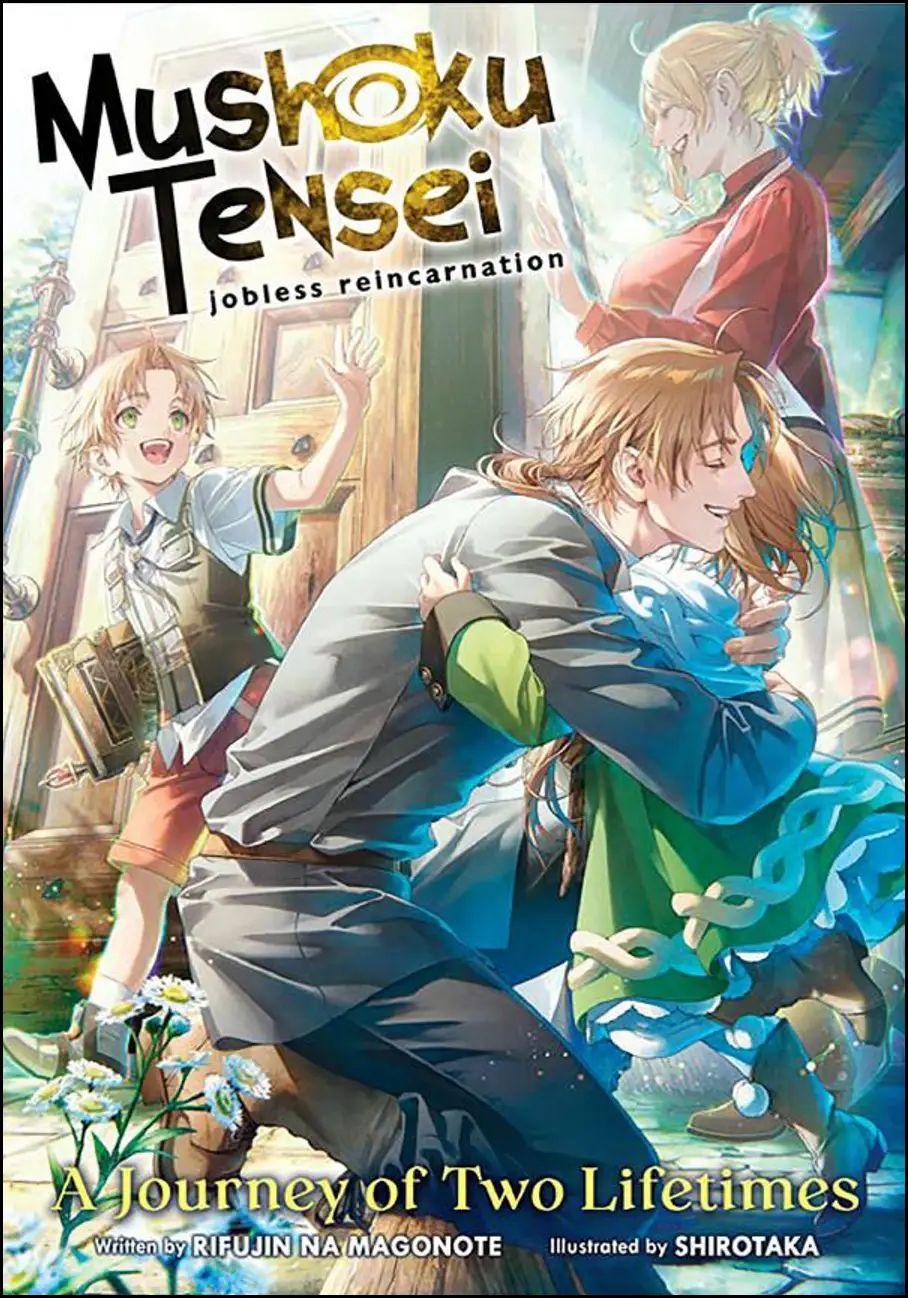 Mushoku Tensei Jobless Reincarnation A Journey of Two Lifetimes by Rifujin na Magonote, Japanese Isekai Light Novel Paperback