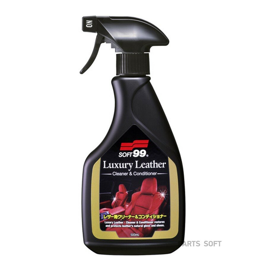 Очиститель и кондиционер для кожи Soft99 Leather cleaner & conditioner mango от официального дистрибьютора, SOFT99, артикул 10335