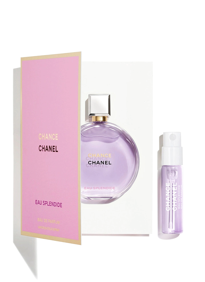 Аромат в мини-формате: Парфюмерная вода Chanel Chance Eau Splendide пробник 1.5 / Шанель Шанс О Сплендид миниатюра