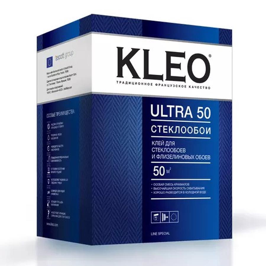 Клей для флизелиновых и стеклообоев KLEO ULTRA 50 (500 гр)
