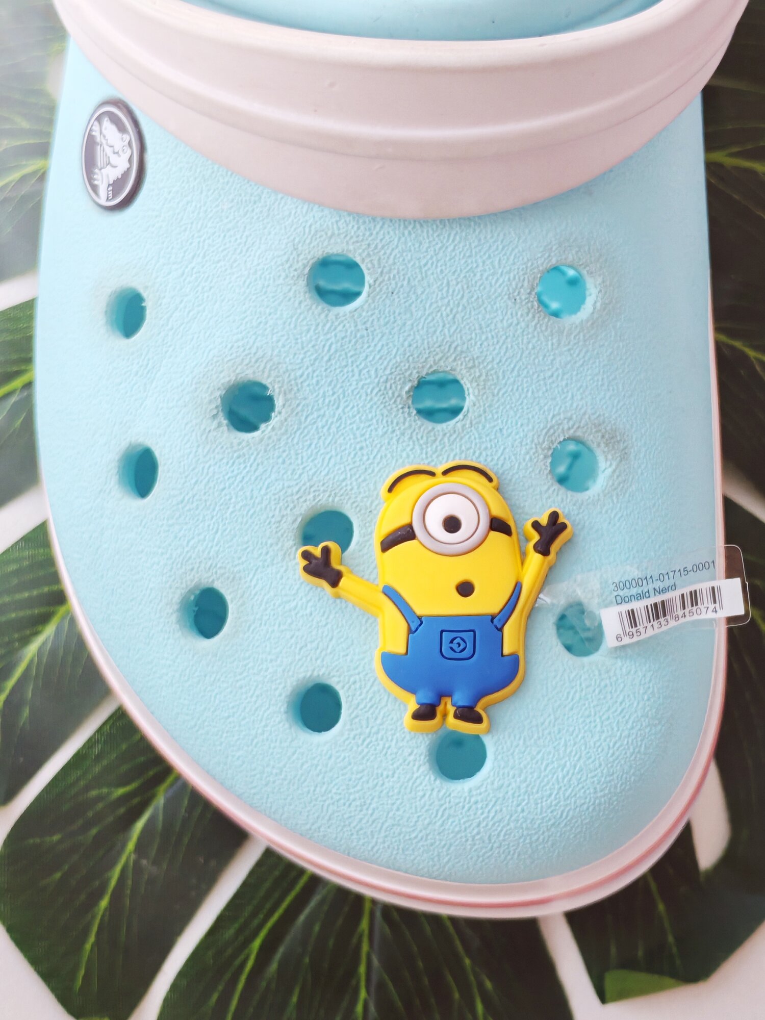 Джибитсы Миньоны на Crocs для детей