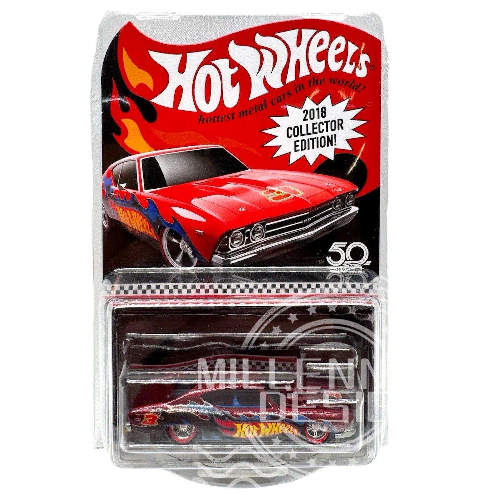 1:64 Металлическая модель HotWheels из серии Collector Edition(CHEVELLE SS 396)
