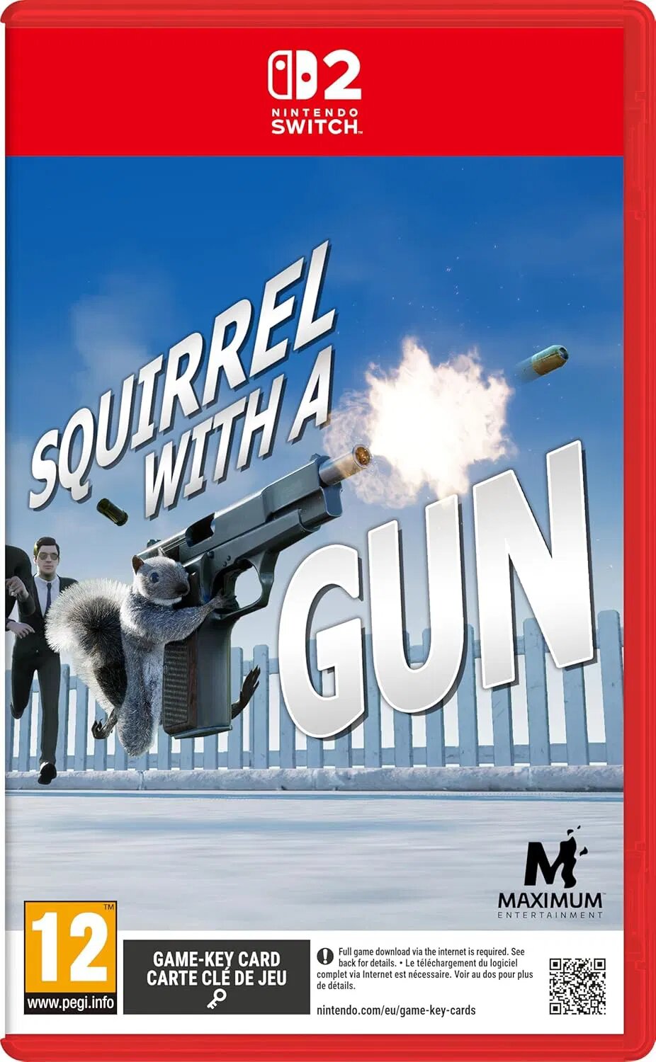 Squirrel with a gun nintendo switch 2 картридж
