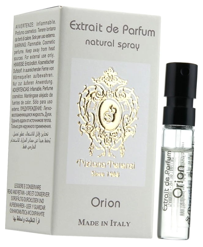 Духи Tiziana Terenzi Orion пробник 1.5 / Тициана Терензи Орион миниатюра / Сэмпл красивого аромата