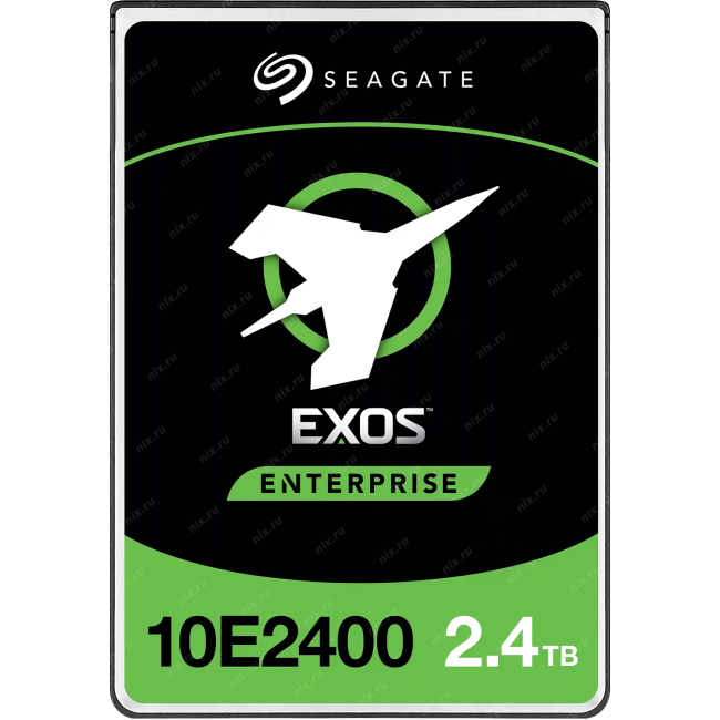 Exos 10E2400 (ранее Enterprise Performance 10K) ST2400MM0129 2.4 Тб 10000 оборотов/мин Dual-port SAS 12Gb/s 2.5" 256 Мб 512e