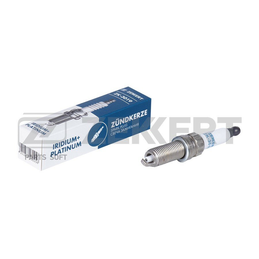 Свеча зажигания (Iridium+Platinum аналог NGK 91530 цена за 1 шт.) BMW 3 (F30 F80)12- Peugeot 308 ZEKKERT ZK3019 | цена за 1 шт