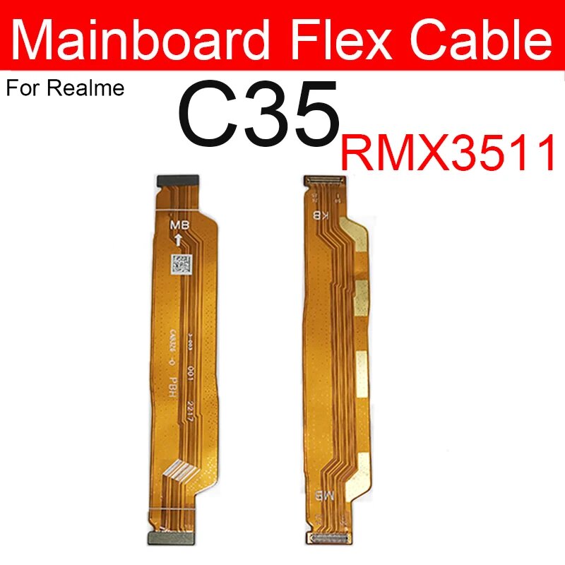 Шлейф материнской платы для Oppo Realme C2 C3 C11 C12 C15 C17 C20 C35 Q3 Pro V3 V5 Q2 C35-Mainboard