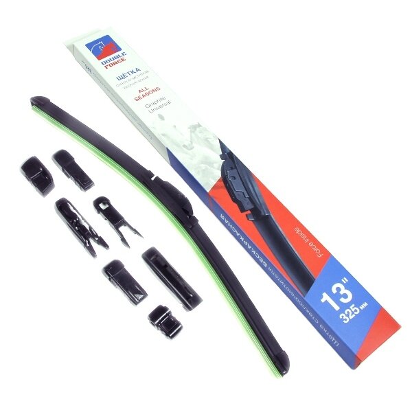 Щетка стеклоочистителя бескаркасная Double Force 325 мм (13") DFF13