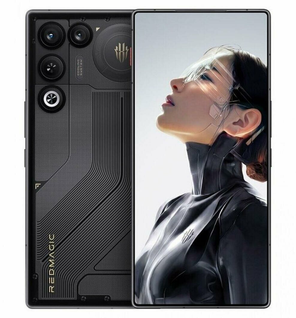 Смартфон Nubia Red Magic 11 Air 16/512Gb (Global), Dual nano SIM, черный (Black Phantom)