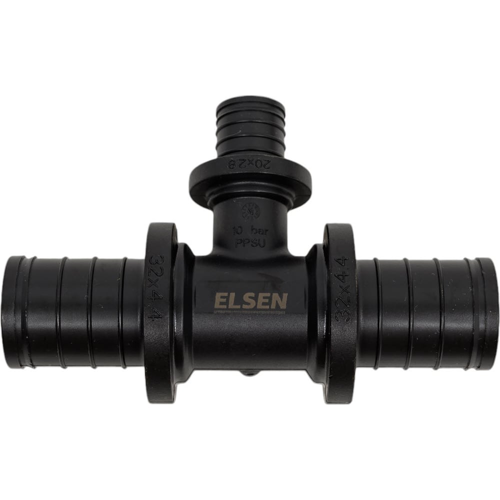 Тройник ELSEN 32, 20, 32, PPSU полифенилсульфон, редукционный EFA31.322032P