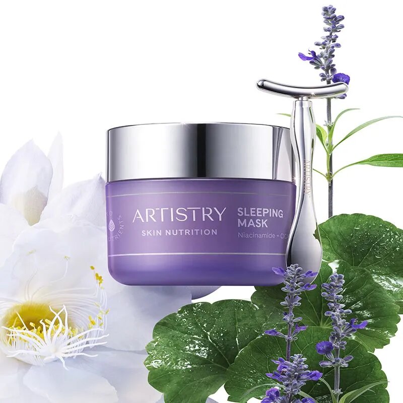 Ночная восстанавливающая и успокаивающая маска для лица Artistry Skin Nutrition