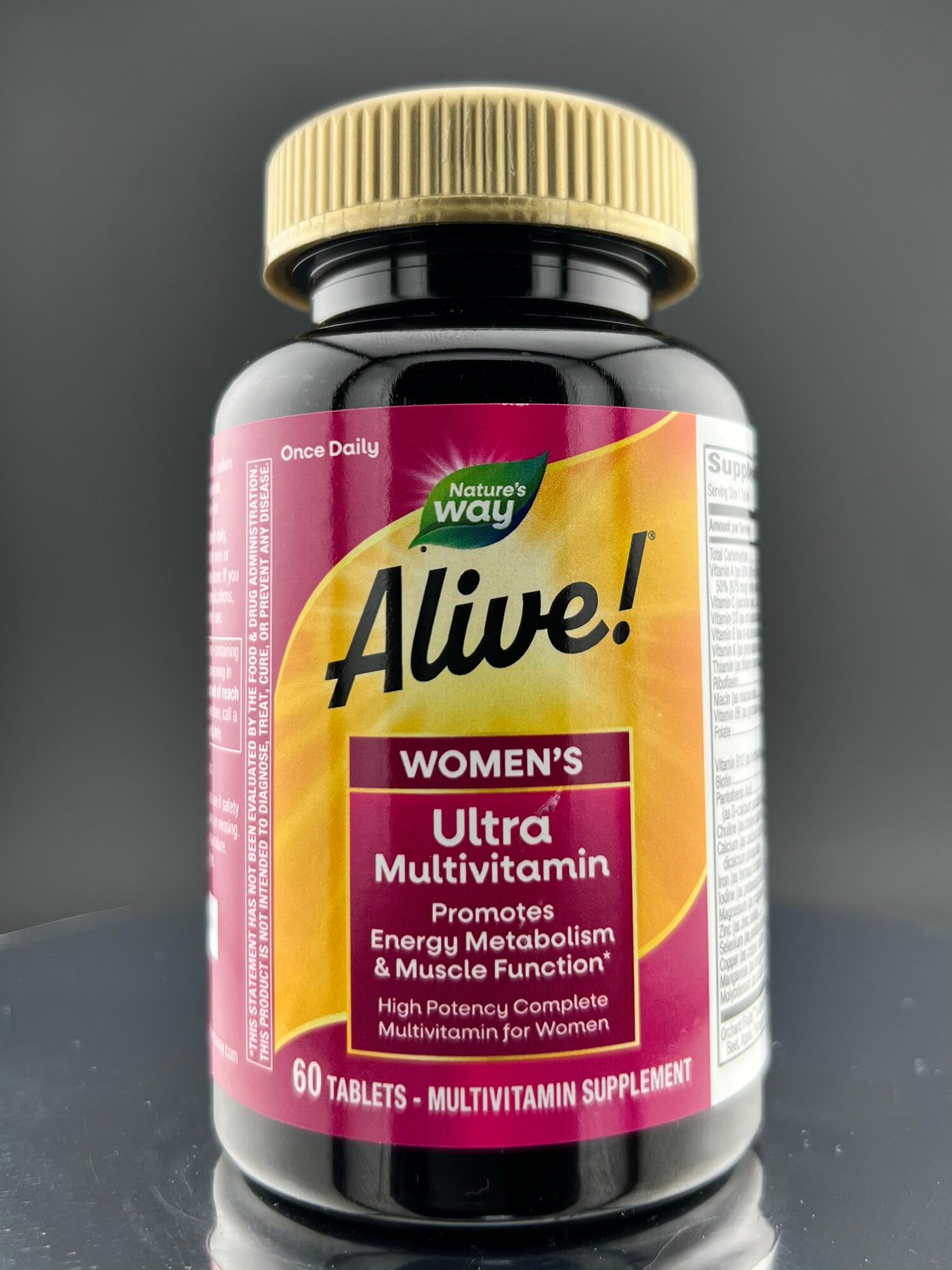 Ультрамультивитамины для женщин, Nature's Way, Alive! Women's Ultra Multivitamin, 60 таблеток