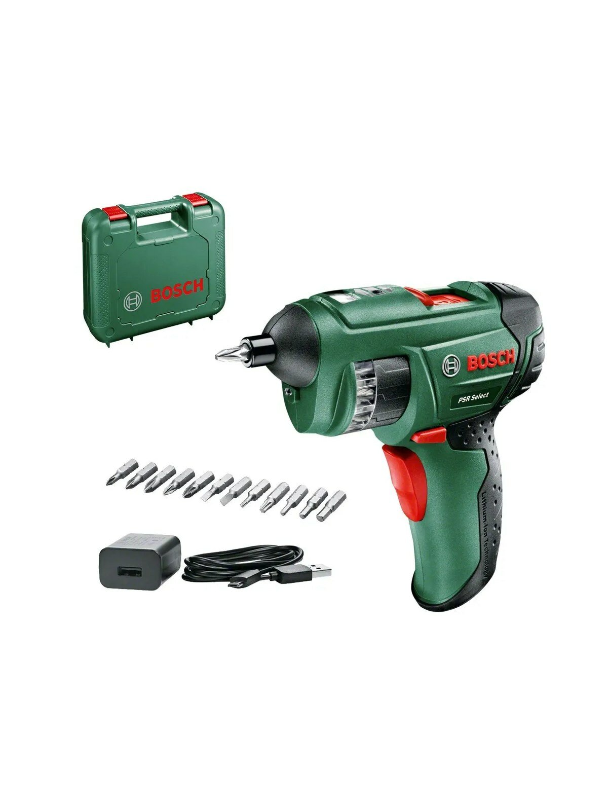 Аккумуляторный шуруповерт Bosch PSR Select 0603977005