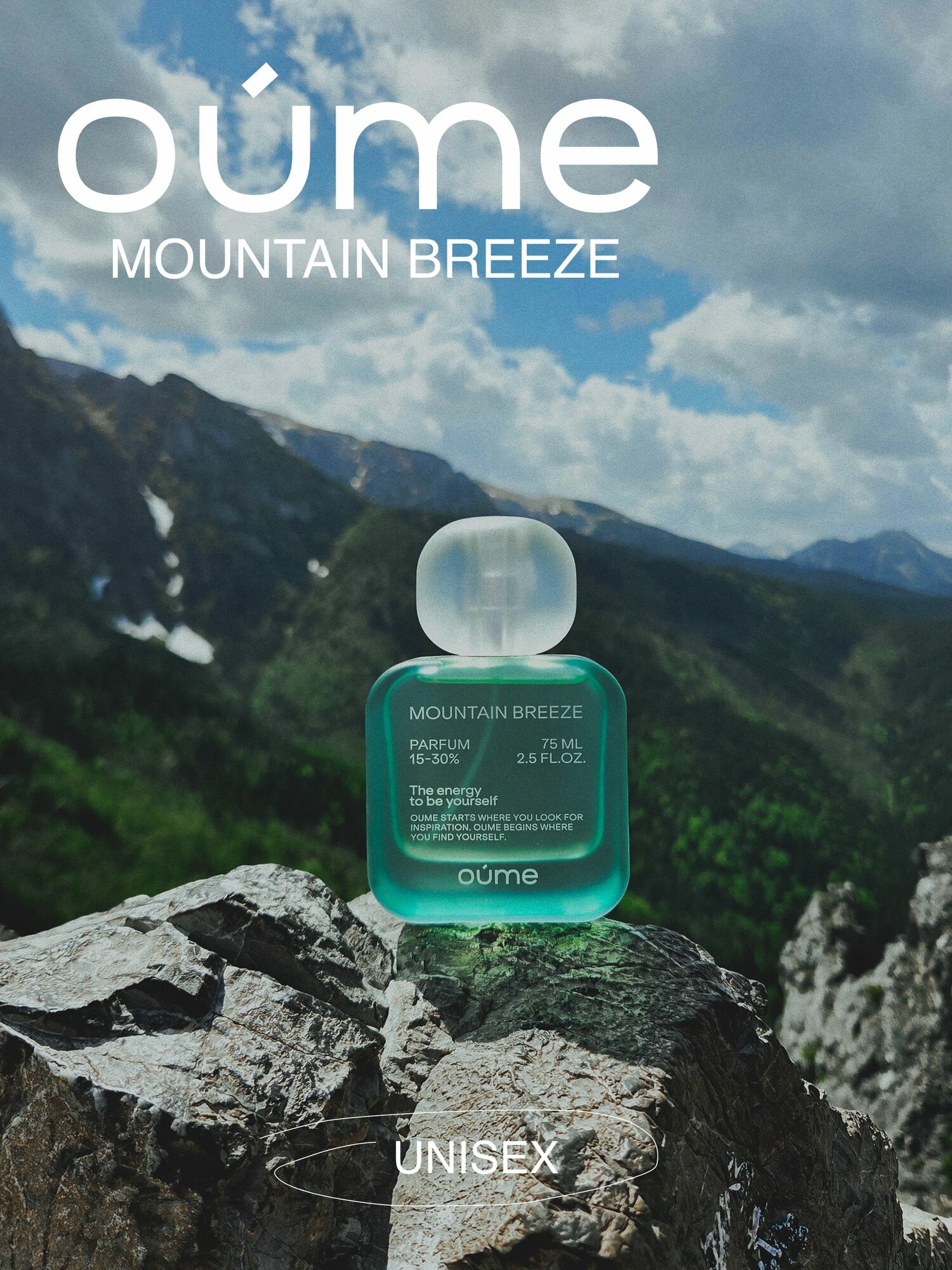 Духи Oume "Mountain Breeze", 75 мл