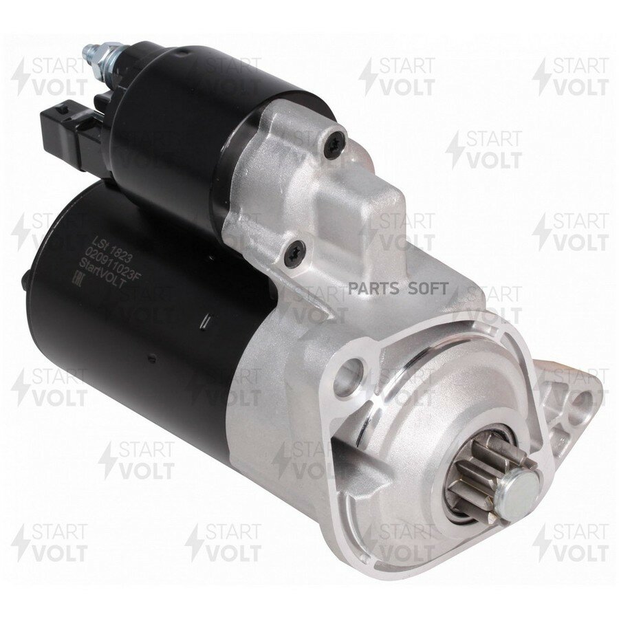 Стартер для а/м VAG Octavia (96-)/Golf IV (97-)/Passat IV (96-) 1.6i/1.8i/2.0i (LSt 1823) от официального дистрибьютора, STARTVOLT, артикул LST1823