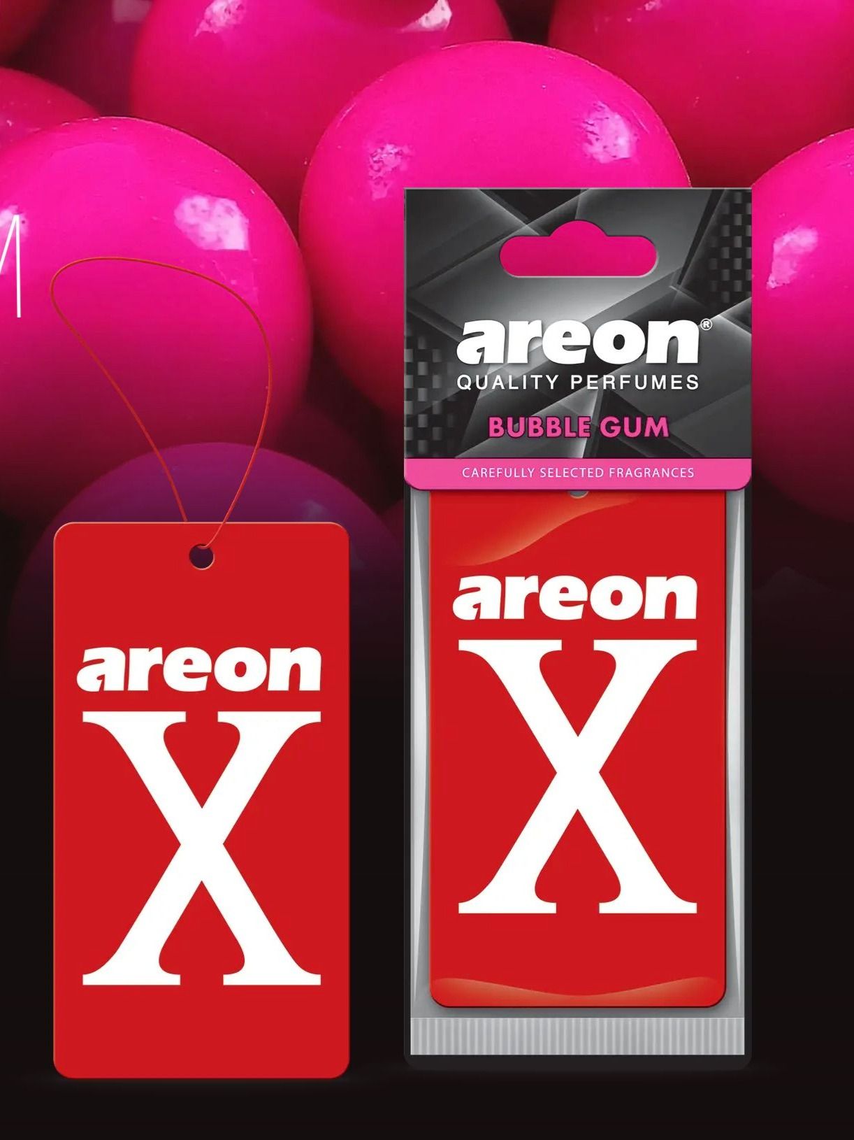 Ароматизатор в авто Areon X Bubble Gum