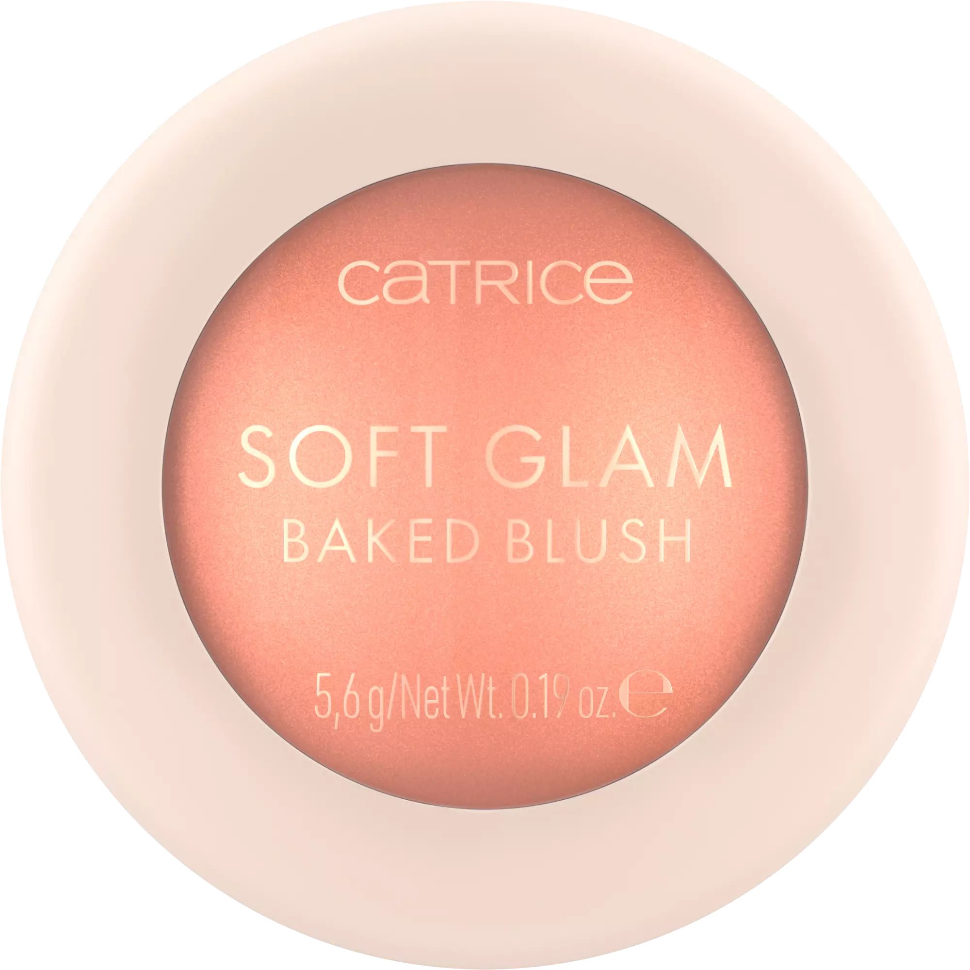 Румяна для Лица CATRICE (Катрис) Soft Glam Baked Blush - 020 Peachy Breeze (Персиковый Ветерок)