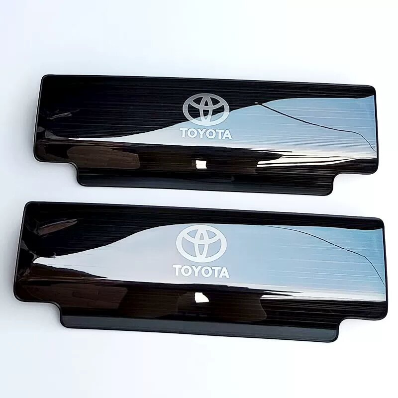 Черная титановая напольная накладка для Toyota Mark X и Crown, совместимая с Crown Land Cruiser