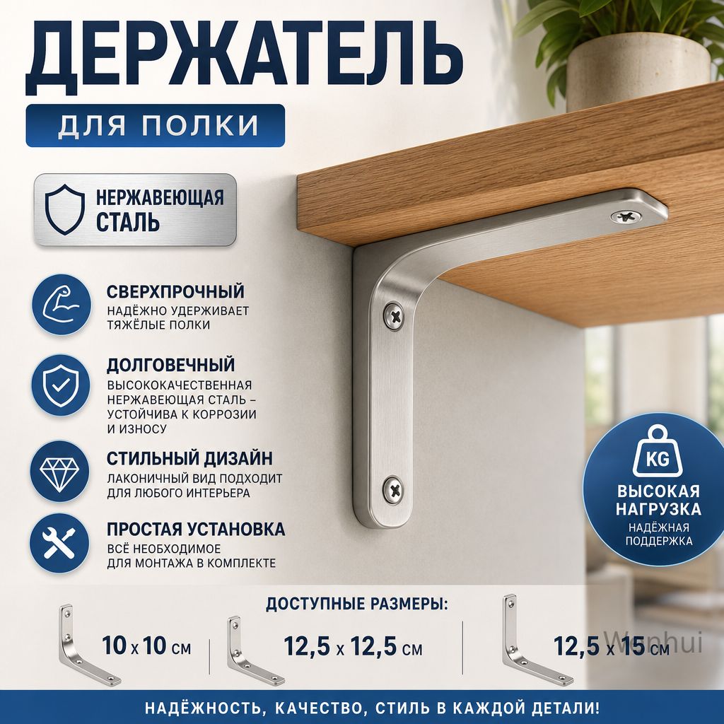 Держатель для полки