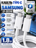 Кабель USB-Type-C Type-C для Samsung EP-D310 (3А)1.8м