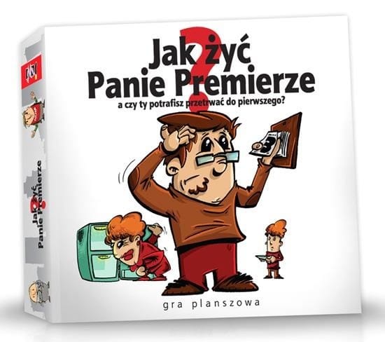 Настольная игра Jawa "Как жить, пан премьер", для 2-7 игроков