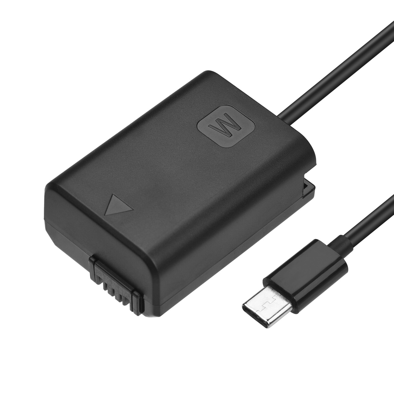 Разъем постоянного тока Andoer, фиктивная батарея и адаптер переменного тока USB-C Type-C, кабель адаптера питания для NP-FW50, замена батареи для Sony Alpha A6500 A6400 A6300 A7 A7II A7RII A7SII A7S