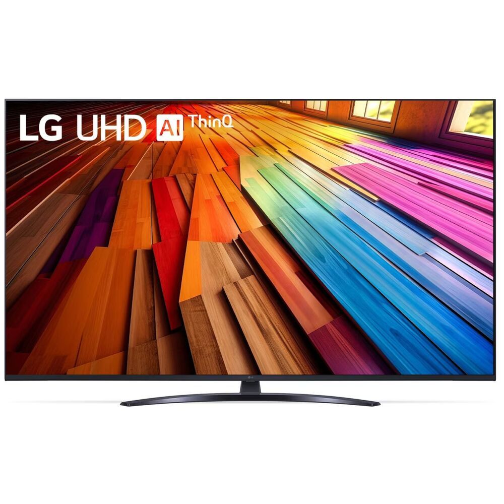 Телевизор LG 75UT81006LA. ARUB 75", 4K Ultra HD, черный, смарт ТВ, WebOS