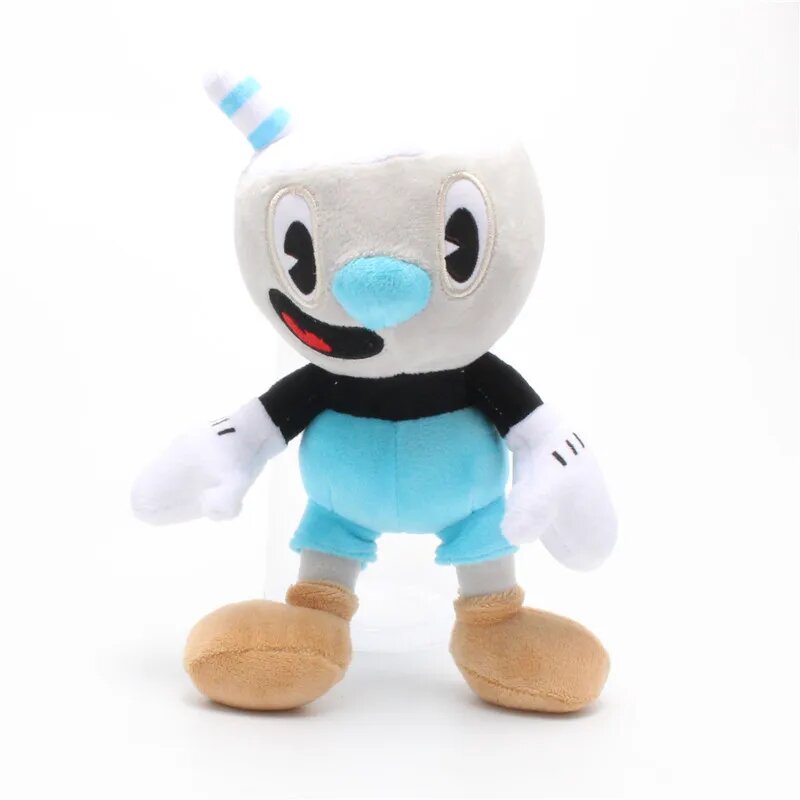 Cuphead плюшевая игрушка Mugman 25 см B1