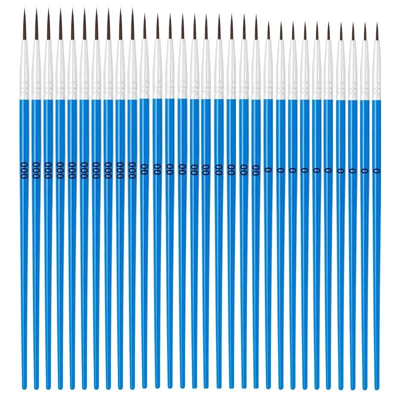 Набор кистей Jowoart Blue 30pcs