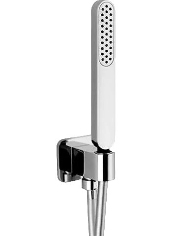 Душевой гарнитур Webert Comfort AC0847015 встраиваемый, хром, глянцевый, лейка для душа со шлангом и держателем