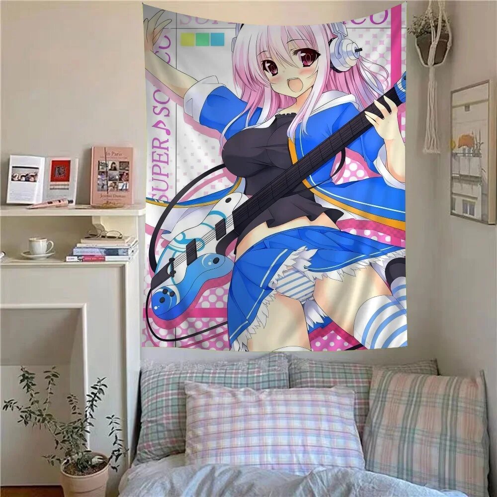 VIKAMA 2026 Манга: Сверхзвуковая Скорость Гобелен 150X200CM, B-008