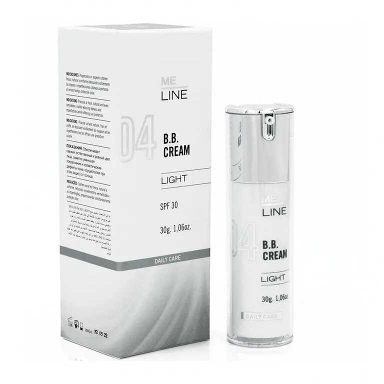 Laboratorio Innoaesthetics M.E. LINE Крем B.B. SPF 30 (тон светлый) 30 гр 30 гр