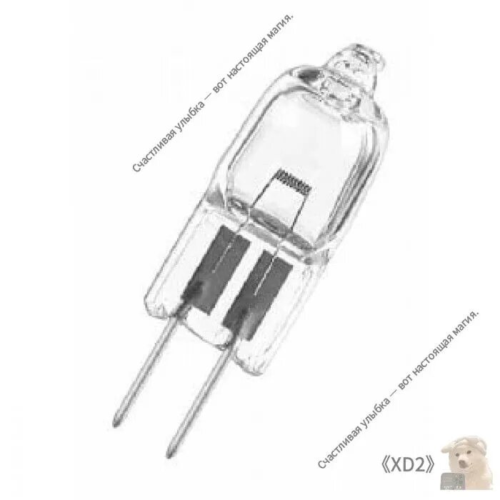 Лампа галогенная LightBest LBH 9015 20W 6V G4 (OSRAM 64250 HLX 20W 6V G4)