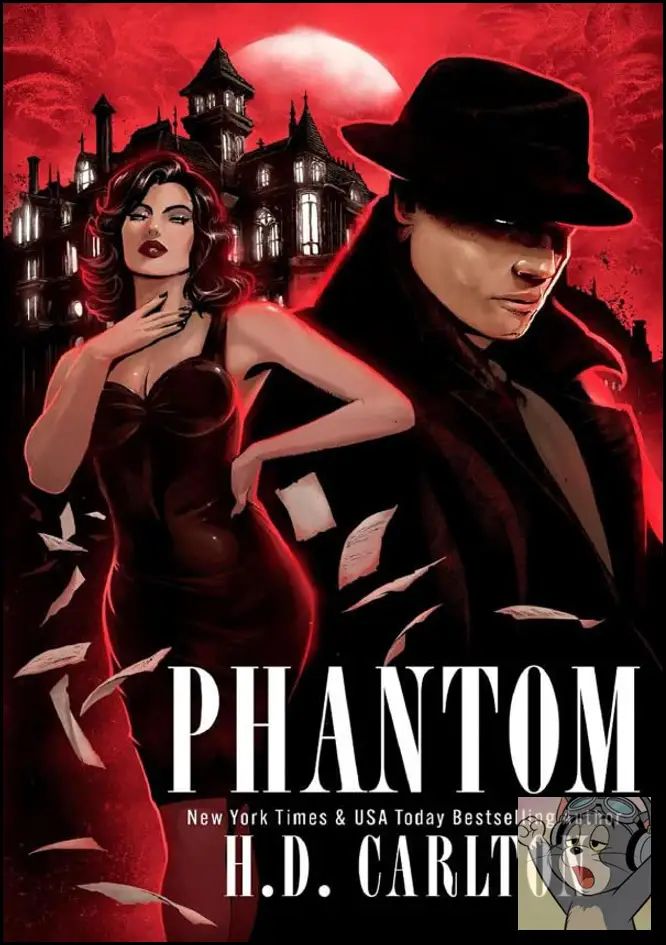Phantom H.D. Carlton Dark Gothic Romance Suspense Novel English Paperback