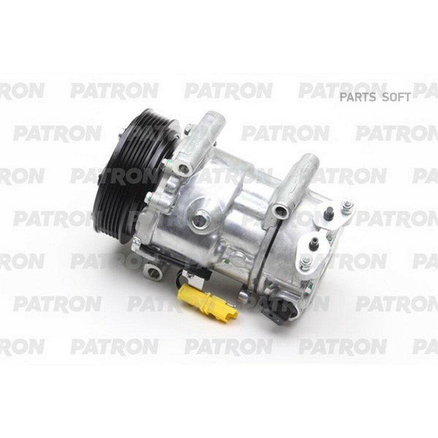 Компрессор кондиционера Citroen C4 (04-)/Peugeot 308 (07-) (тип Sanden) от официального дистрибьютора, PATRON, артикул PACC004