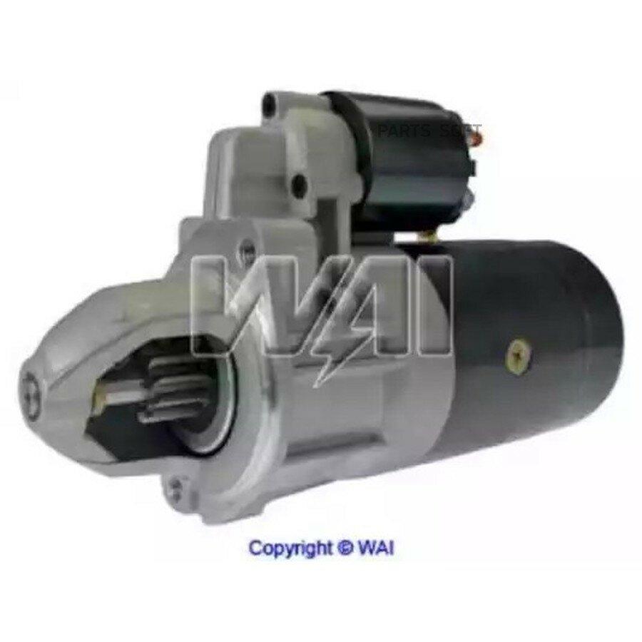 Стартер (новый) Mercedes 190D 2.2L 2.5L Diesel (1993-91) Mercedes 300D CD SD SDL TD 2.5L Dies от официального дистрибьютора, WAI, артикул 17040N