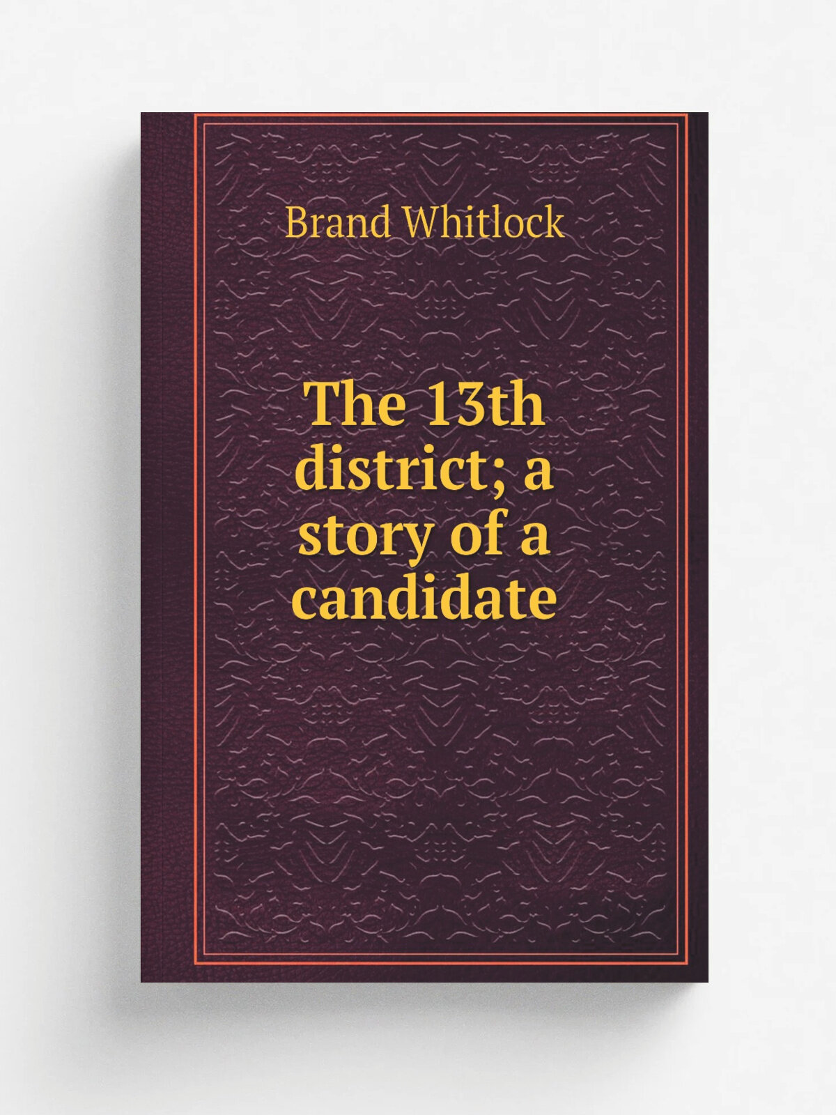 The 13th district; a story of a candidate | Brand Whitlock | Репринт