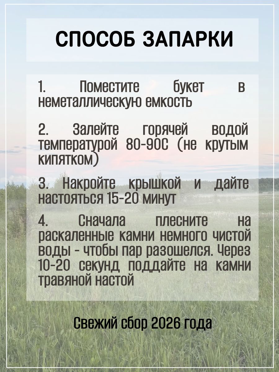 Запарка для бани — фото 1
