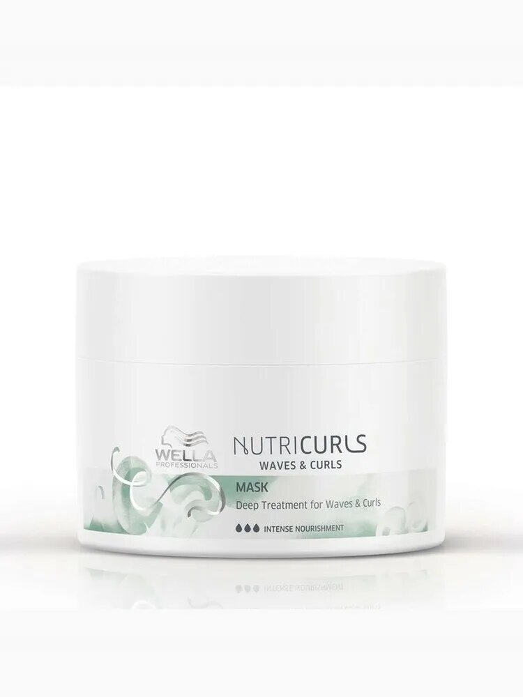 Питательная маска для вьющихся волос Wella Nutricurls, 150 мл