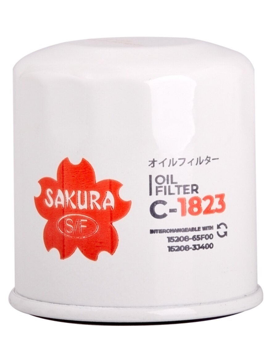 Фильтр масляный Sakura C1823 для MAZDA NISSAN SUBARU